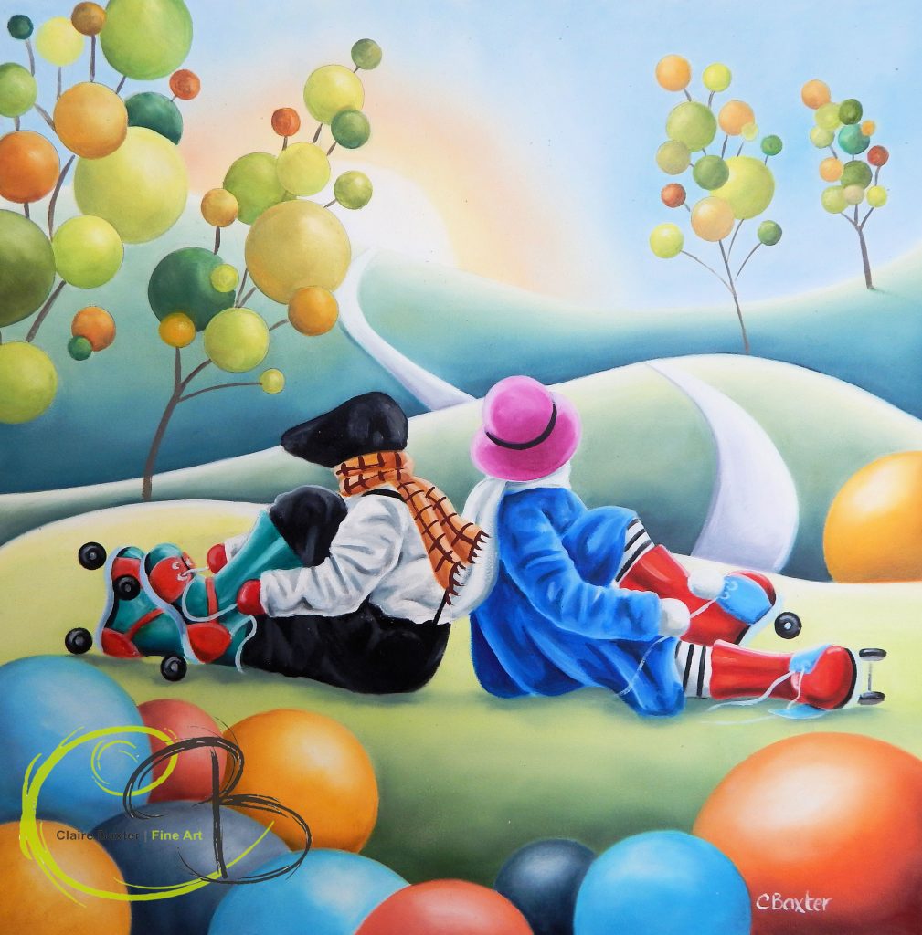 George and Daphne Letting the Good Times Roll Print - Claire Baxter ...